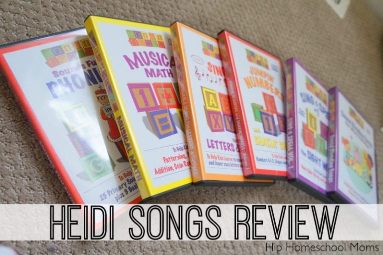 Heidi Songs Review and Giveaway! - Hip Homeschool Moms