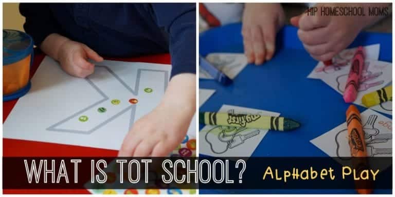 What is Tot School {and How Can I Do It at Home}? - Hip Homeschool Moms