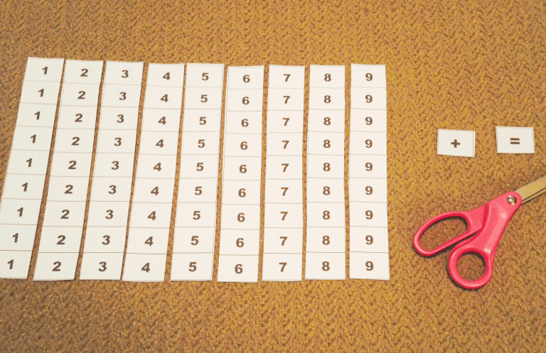 Montessori Math: Four Operations (Addition) with Free Printable - Hip ...