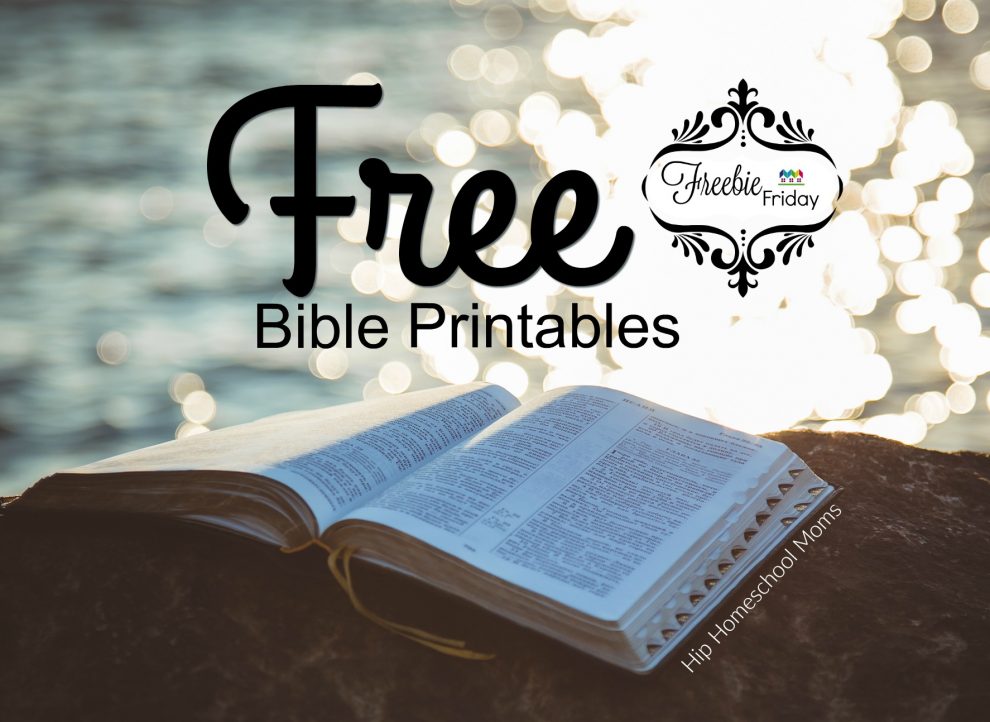Free Bible Printables - Hip Homeschool Moms