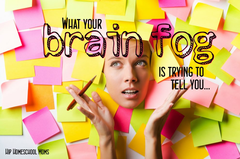 What Your Brain Fog Is Trying to Tell You - Hip Homeschool Moms