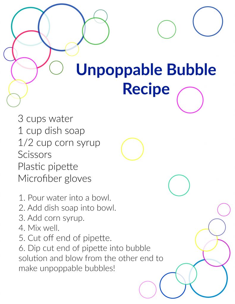 Unpoppable Bubble Recipe With Free Printable Hip Homeschool Moms Unpoppable Bubble Recipe With Free Printable Hip Homeschool Moms