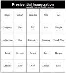 Presidential Inauguration Bingo Game Printable - Hip Homeschool Moms