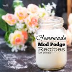 Homemade Mod Podge Recipes (with Printable) - Hip Homeschool Moms