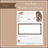 Ice Age Notebook Page - Hip Homeschool Moms