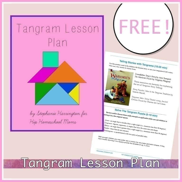Tangram Lesson Plan - Hip Homeschool Moms