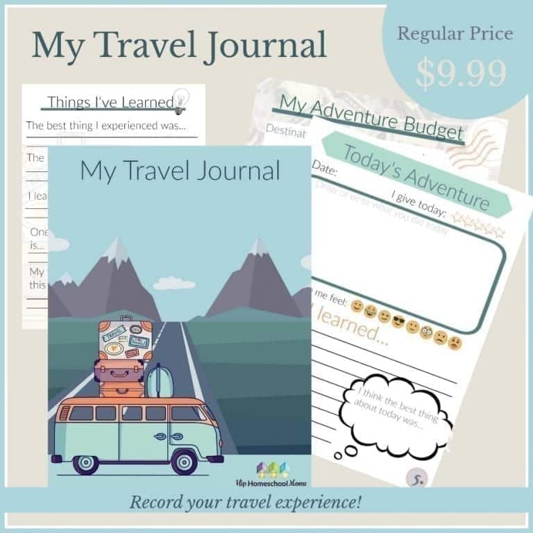 My Travel Journal - Hip Homeschool Moms