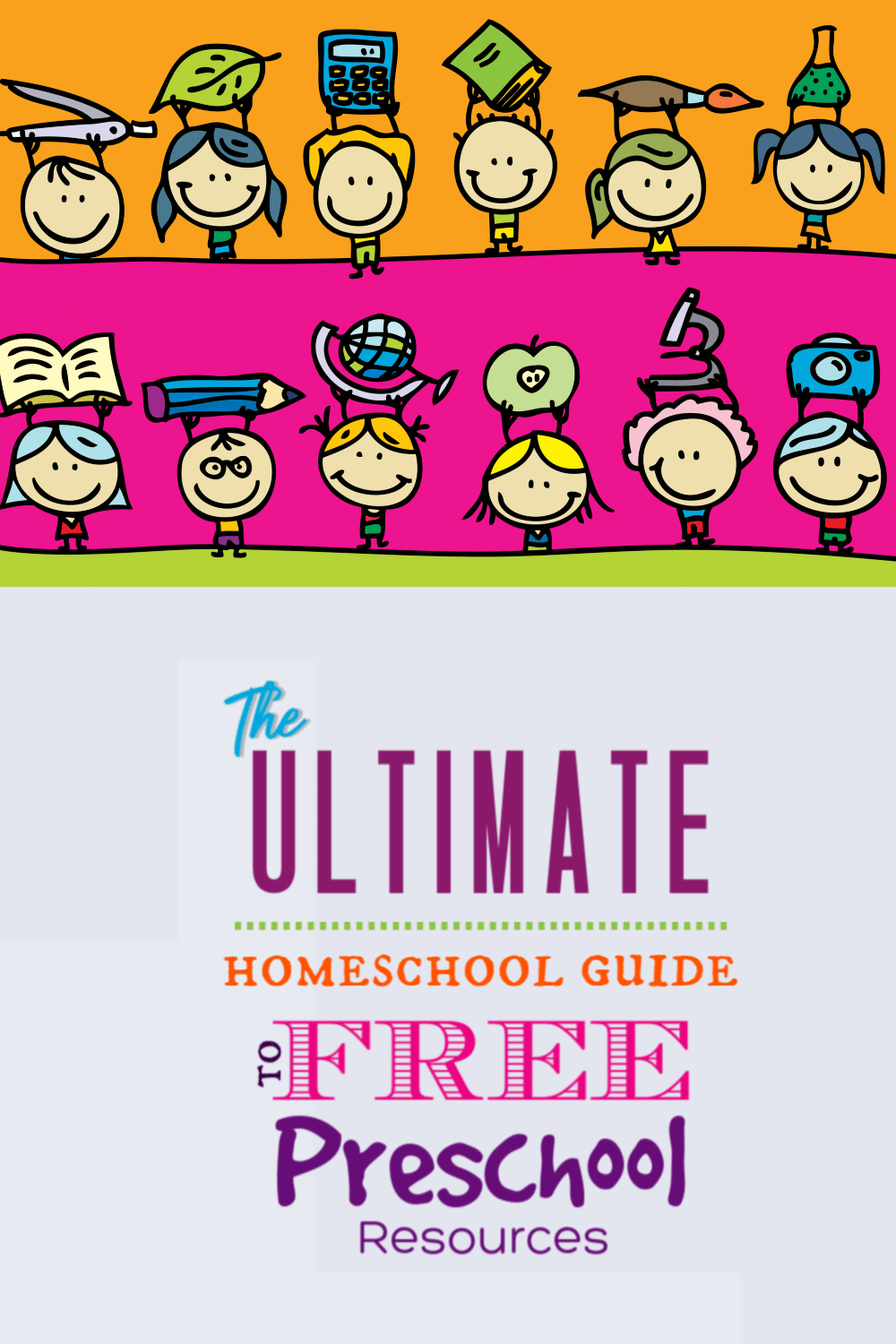 The Ultimate Homeschool Guide to FREE Preschool Resources - Hip ...