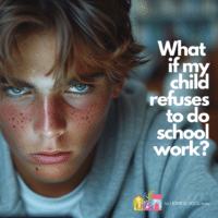 What if My Child Refuses to Do School Work? - Hip Homeschool Moms