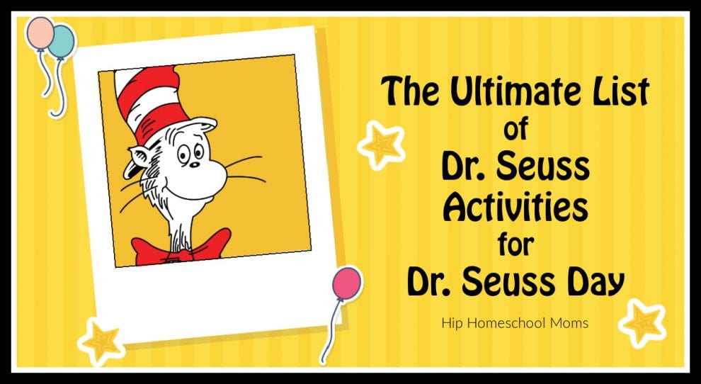 The Ultimate List of Dr. Seuss Activities for Dr. Seuss Day! - Hip ...