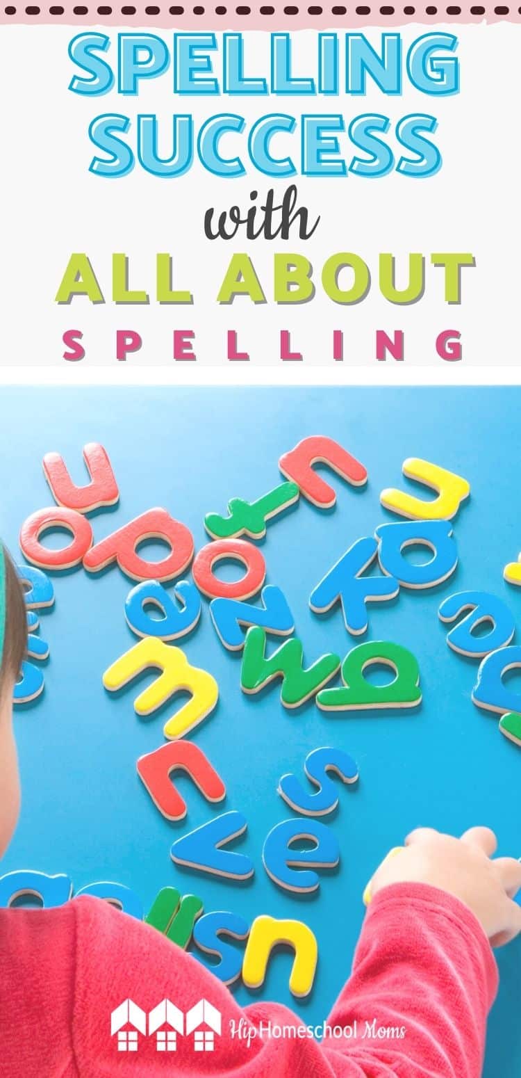 Spelling Success with All About Spelling - Hip Homeschool Moms