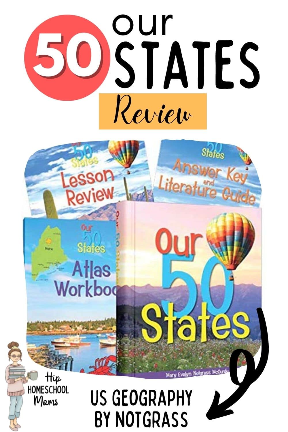 Our 50 States Review - US Geography by Notgrass