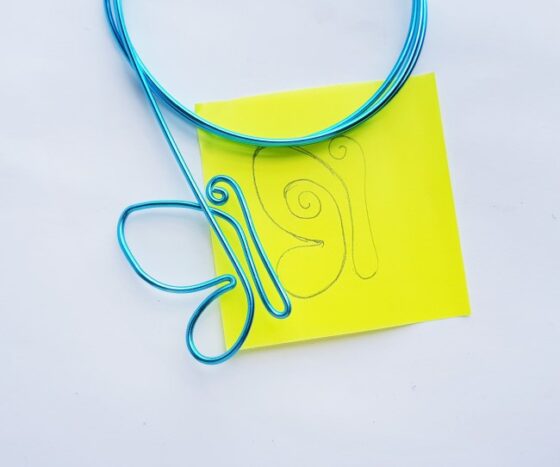 Wire Butterfly Bookmark Craft