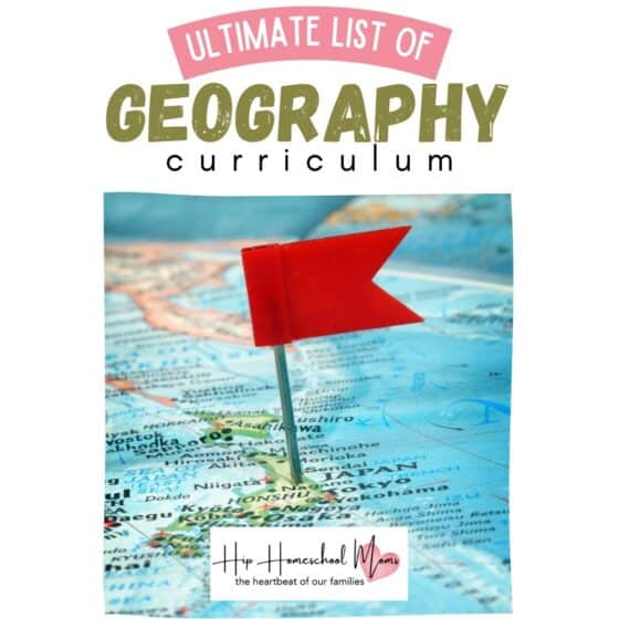 Geography Curriculum Homeschool List