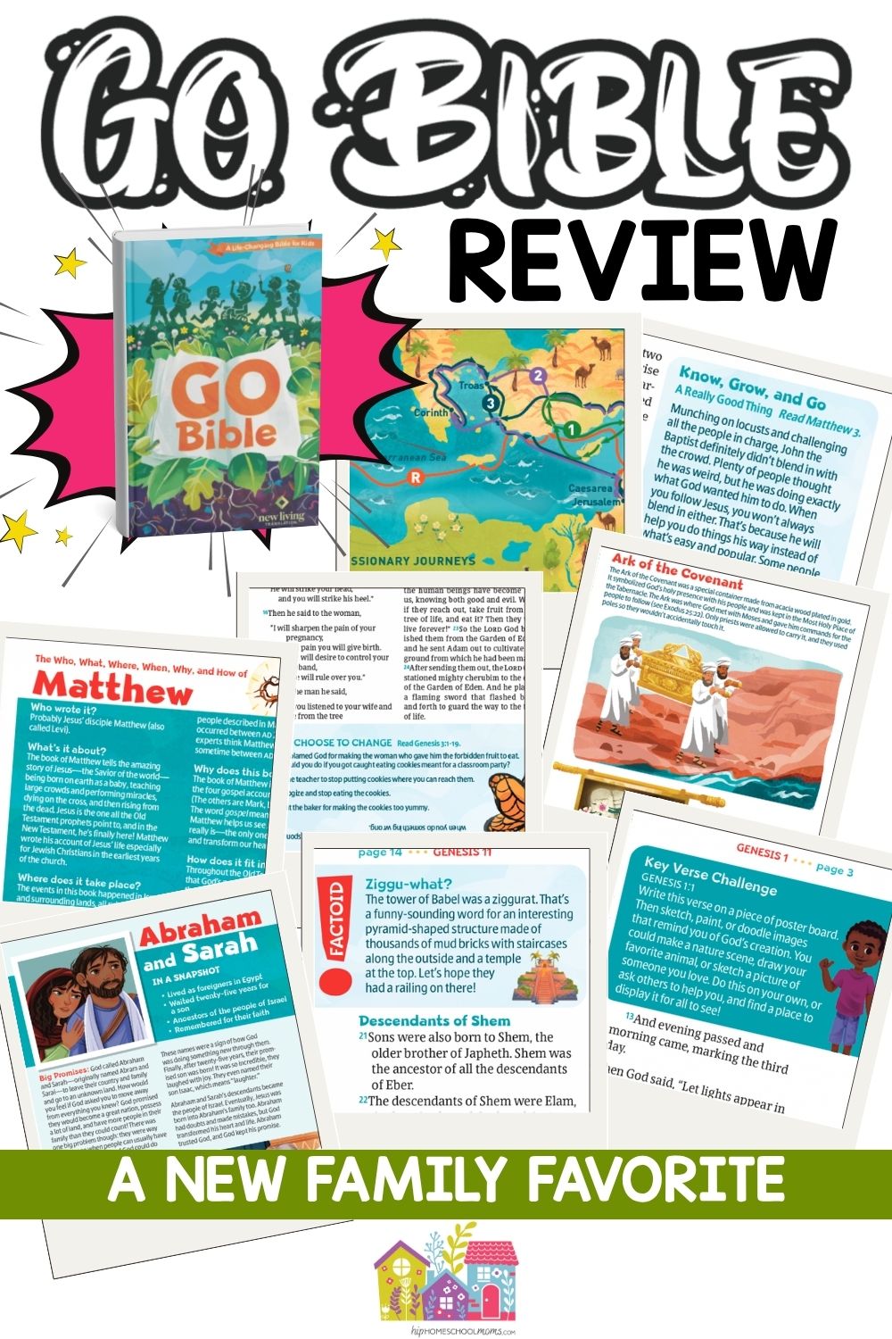 Go Bible Review - A New Family Favorite - Hip Homeschool Moms